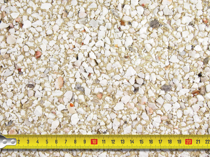 White Calcined Flint 3-8mm Pebbledashing Stones