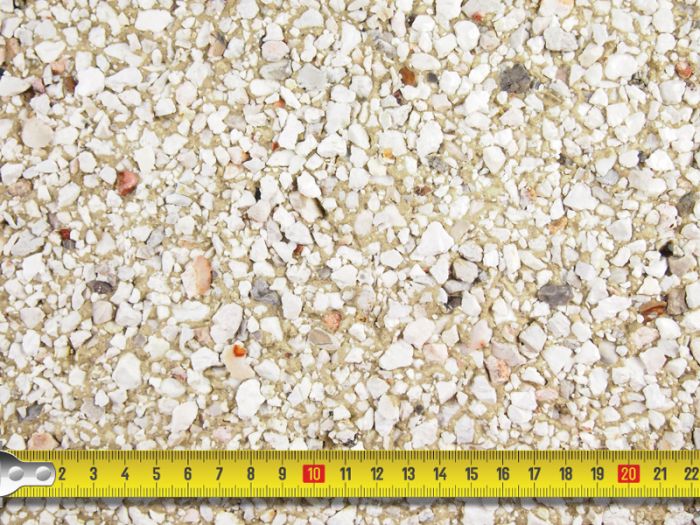 White Calcined Flint 3-8mm Pebbledashing Stones