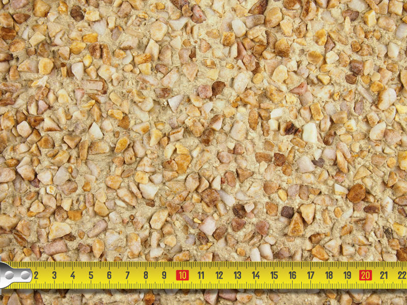 Buff Quartz 3-8mm Pebbledashing Stones